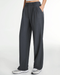 Slate Wide-Leg Tailored Pants
